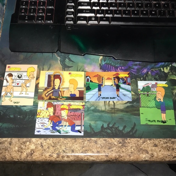 MTV | Toys | 94 Fleer Ultra Mtv Beavis And Butthead Cards 5 | Poshmark
